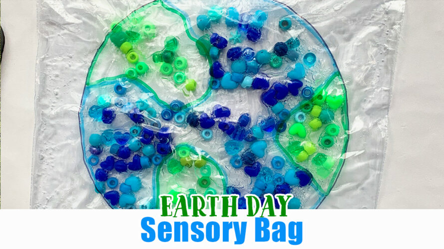Earth Day Sensory Bag for Kids - Happy Toddler Playtime
