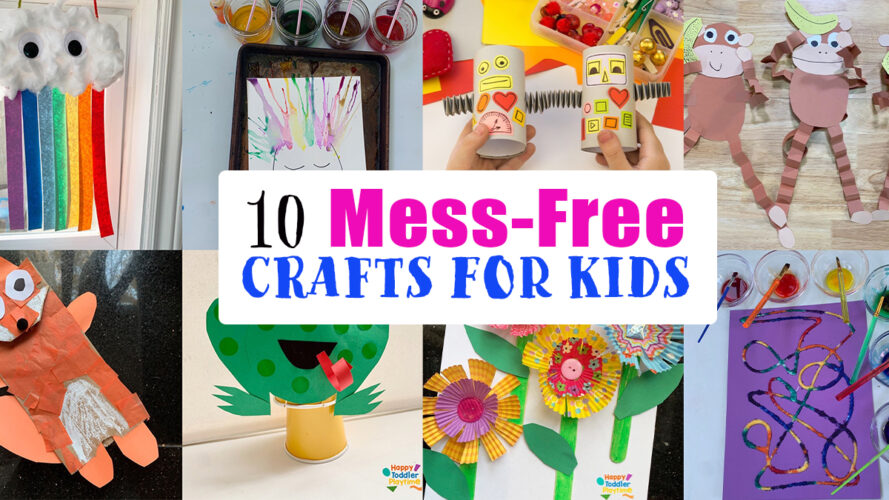 10 Mess-Free Crafts for Kids That Won't Leave You Cleaning for Hours ...