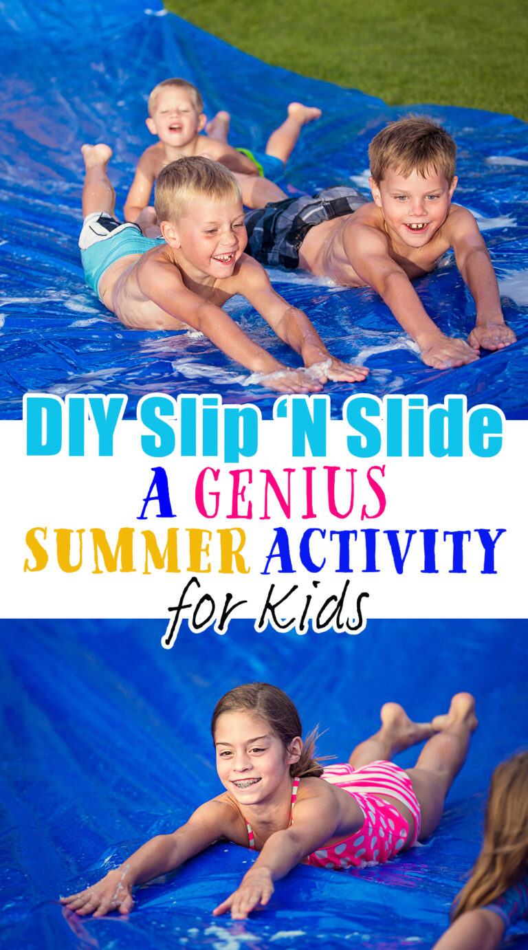 DIY Slip 'N Slide for Kids: A Genius Summer Idea - Happy Toddler Playtime