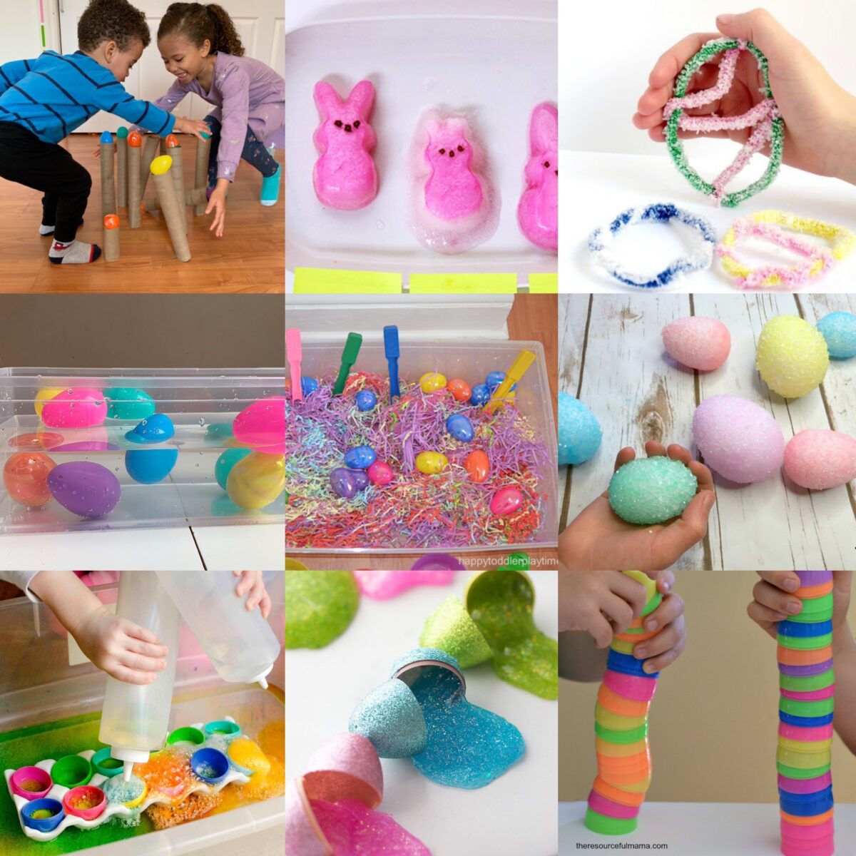 Easter STEAM Activities for Kids - Happy Toddler Playtime