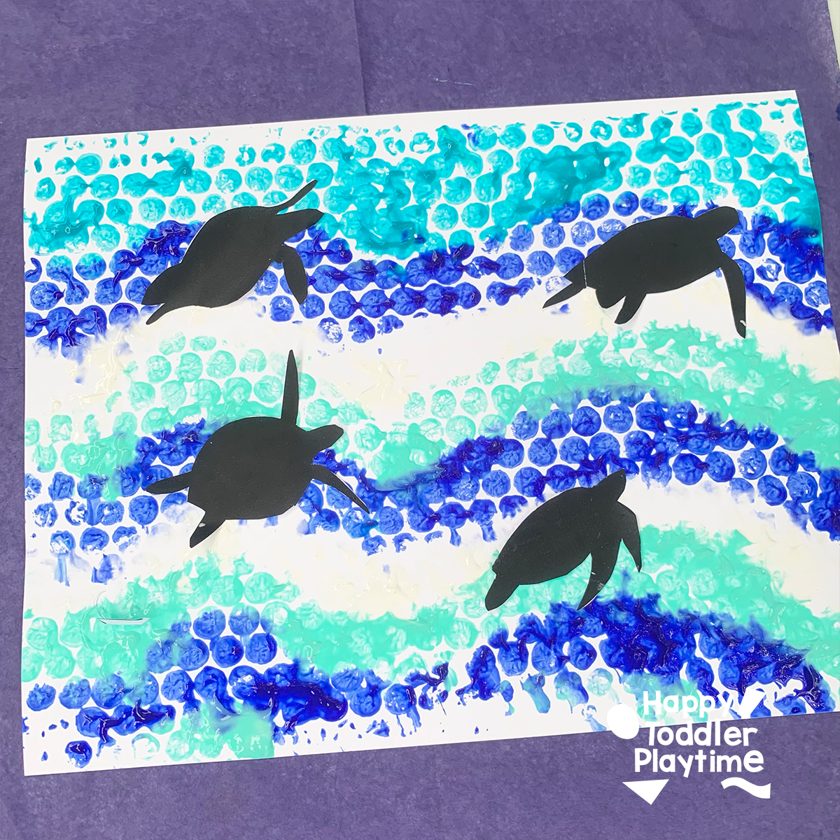 Under the Sea Crafts for Kids - Happy Toddler Playtime