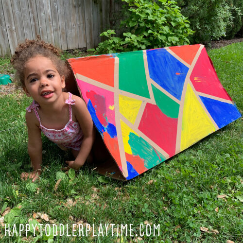 100+ Awesome Cardboard Box Crafts for Kids - Happy Toddler Playtime