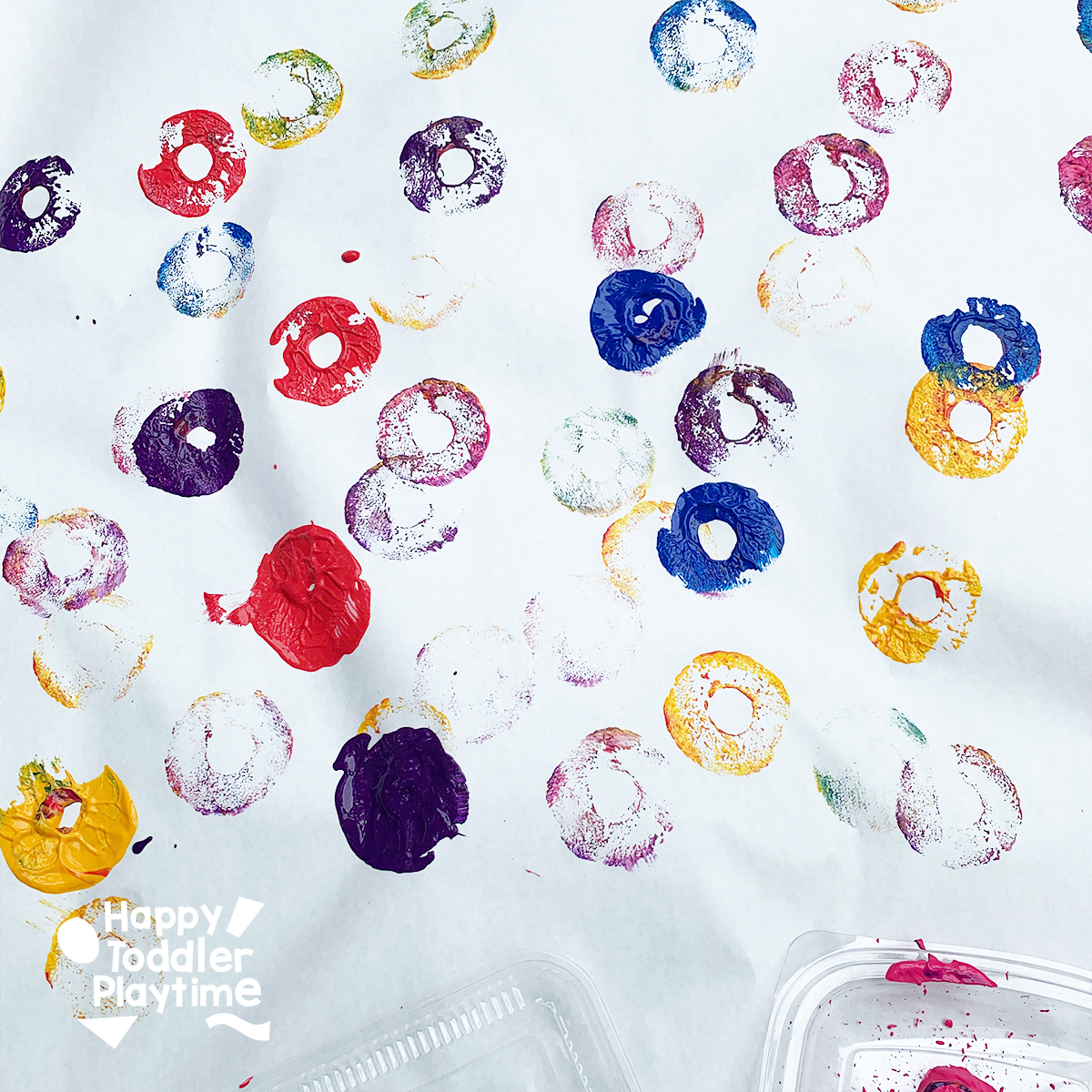 Easy Pool Noodle Painting: Process Art Activity for Summer - Happy ...