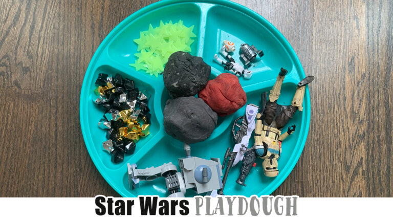 DIY Star Wars Play Dough Activity - Happy Toddler Playtime