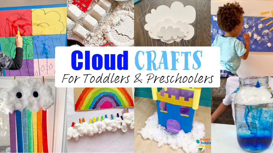 16 Cloud Crafts For Kids - Happy Toddler Playtime