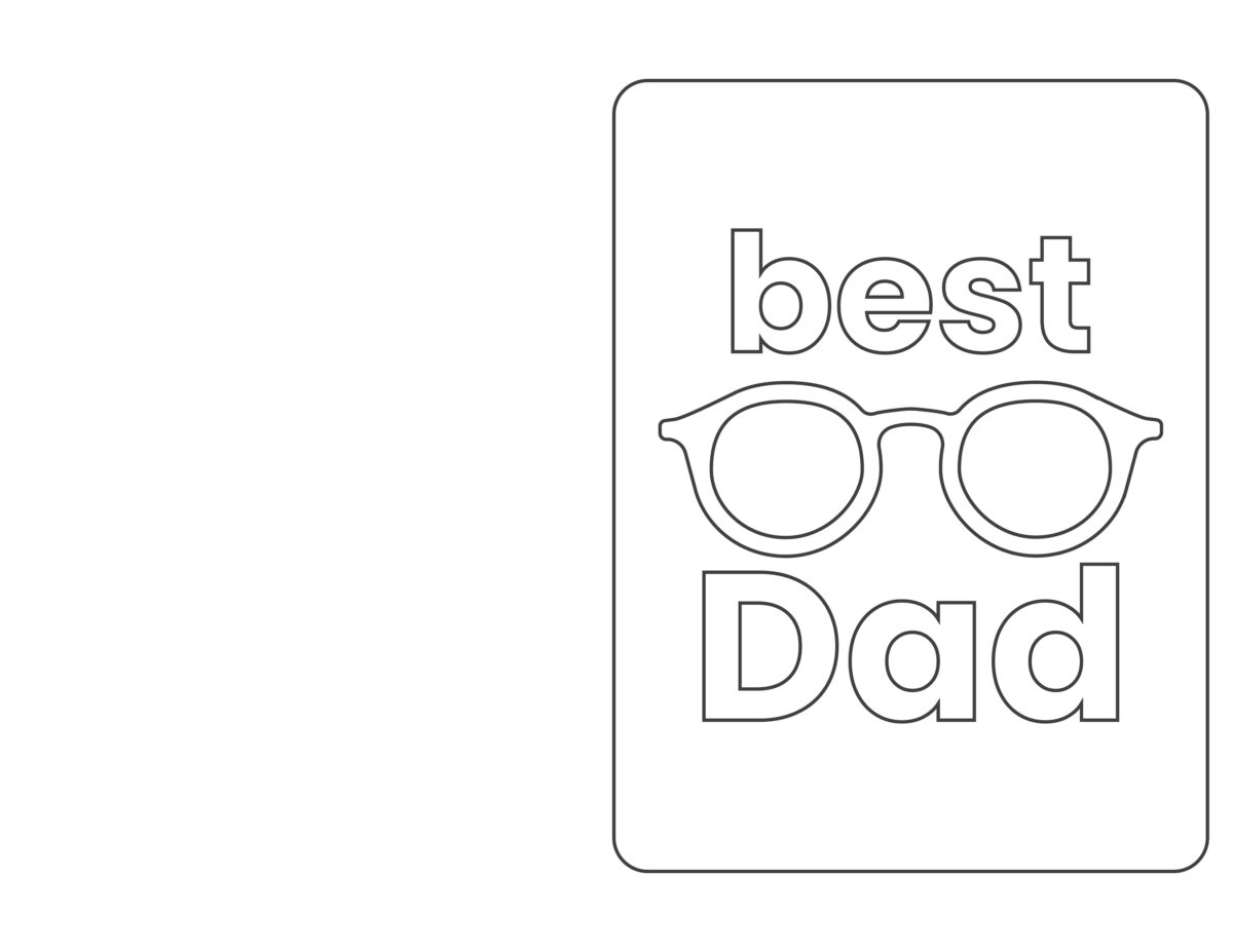 Free Printable Father's Day Cards for Kids to Color - Happy Toddler ...