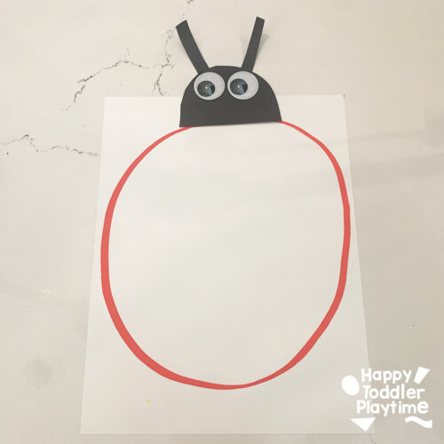 Dot Sticker Ladybug: Letter L Activity for Preschoolers - Happy Toddler ...