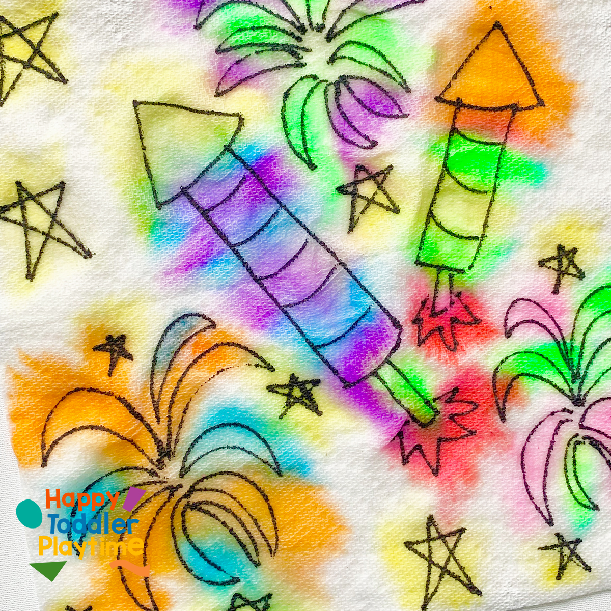 Firework Crafts and Activities for Kids on Festive Occasions - Happy ...