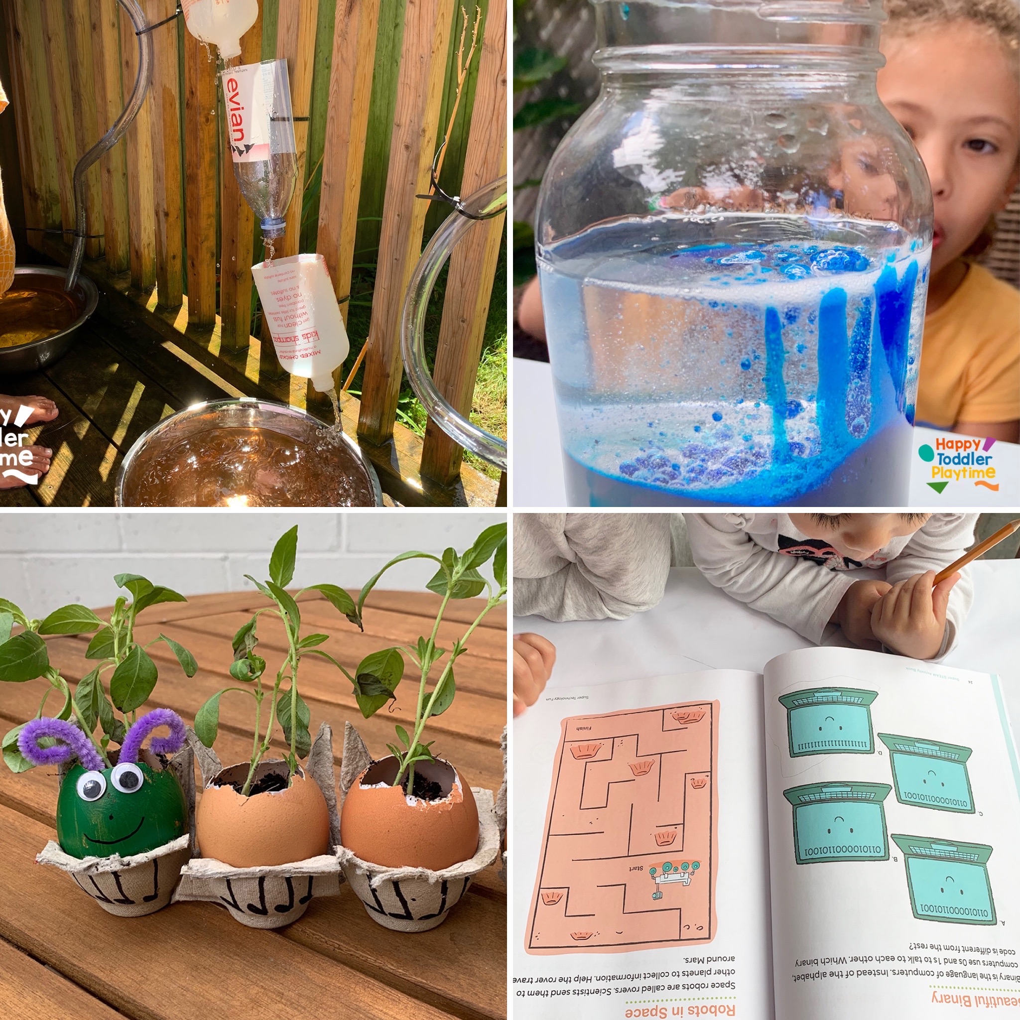 40 Summer STEAM and Science Activities for Kids - Happy Toddler Playtime