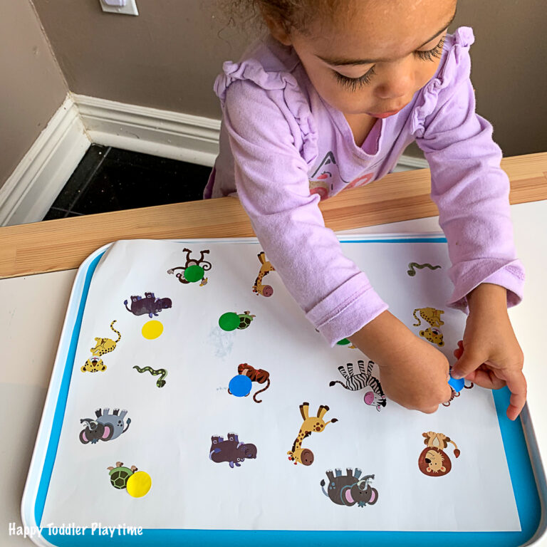 21+ Awesome Dot Sticker Activities and Crafts for Kids - Happy Toddler ...