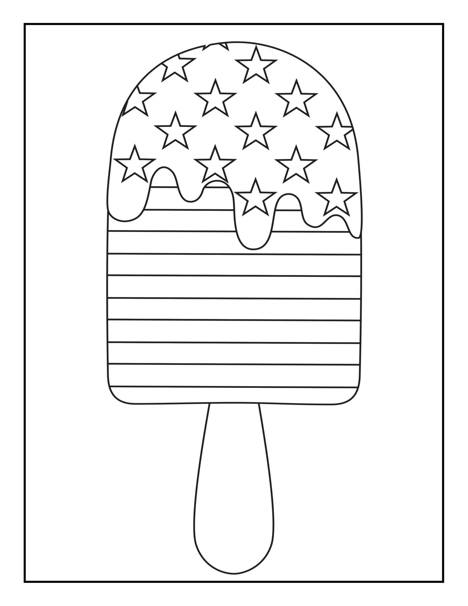 Free Fourth of July Coloring Pages for Kids - Happy Toddler Playtime