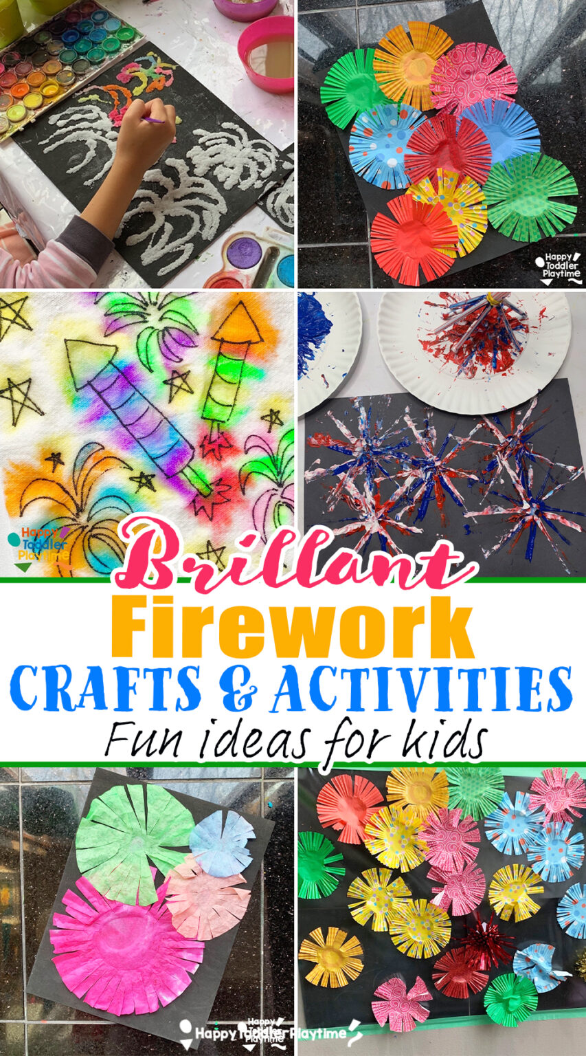Firework Crafts and Activities for Kids on Festive Occasions - Happy ...