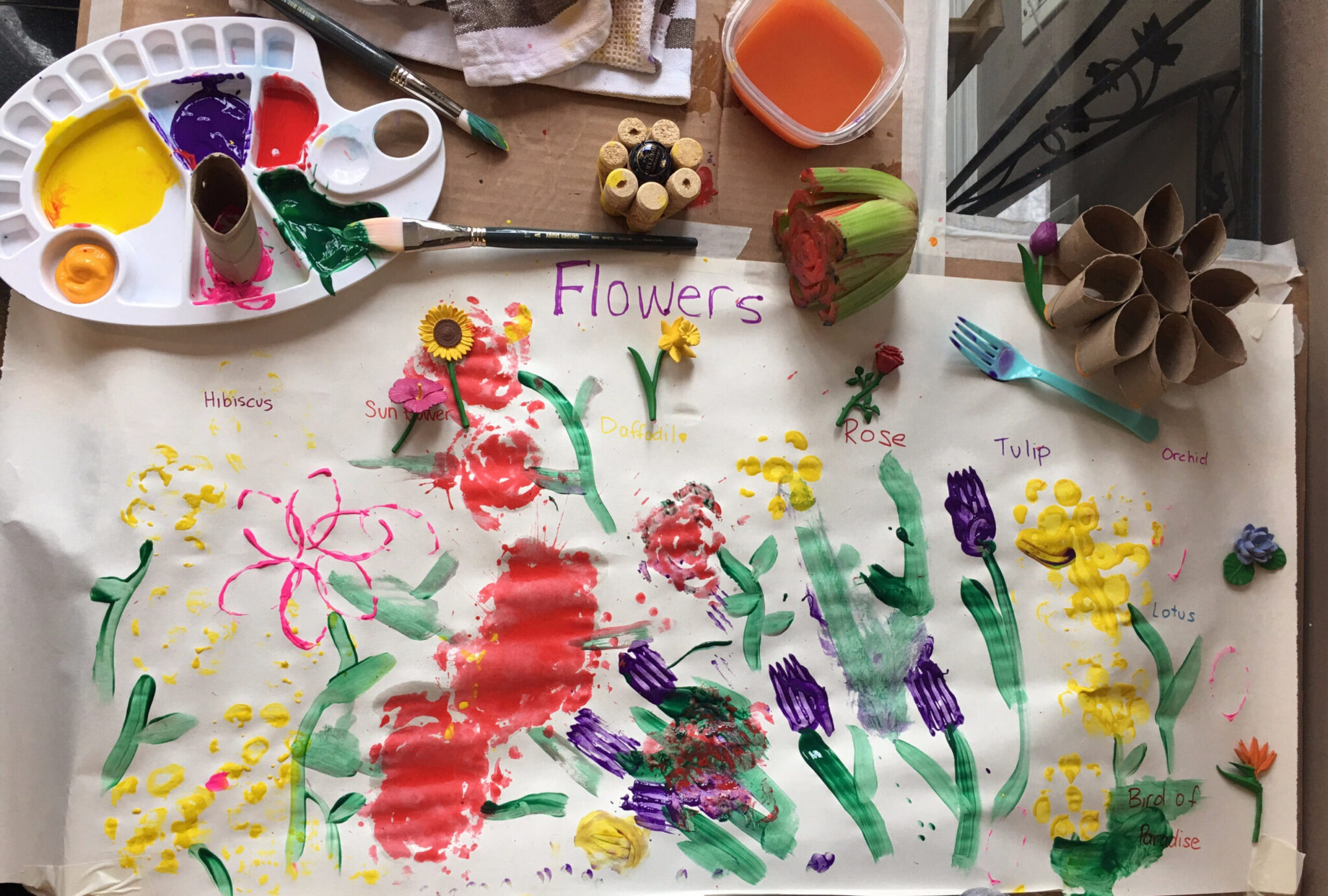 35+ Fun Flower Crafts and Activities for Kids - Happy Toddler Playtime