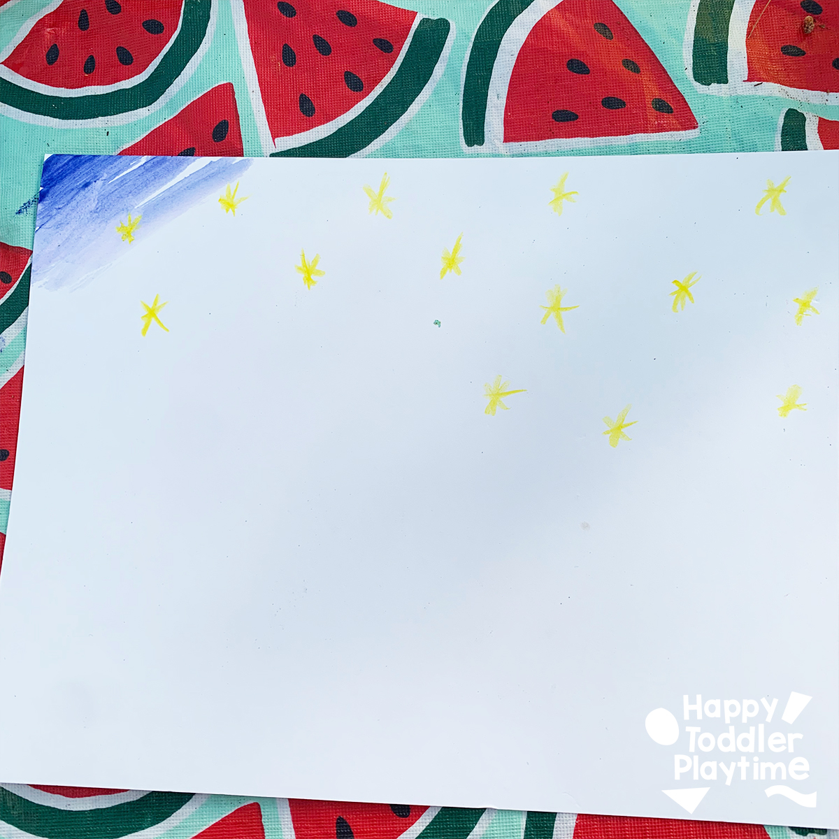 Tents By The Campfire: Easy Camping Craft For Kids - Happy Toddler Playtime