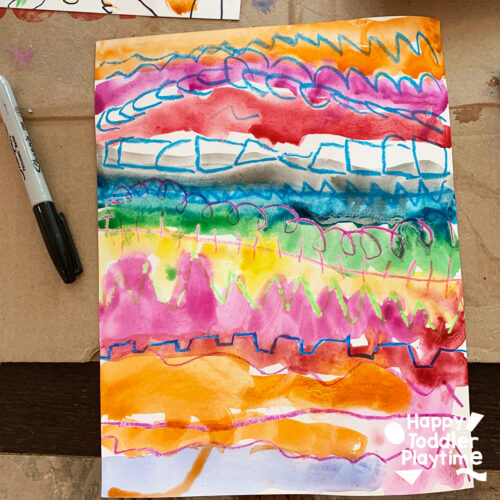 Creative Lines: Exploring Line Art for Kids - Happy Toddler Playtime