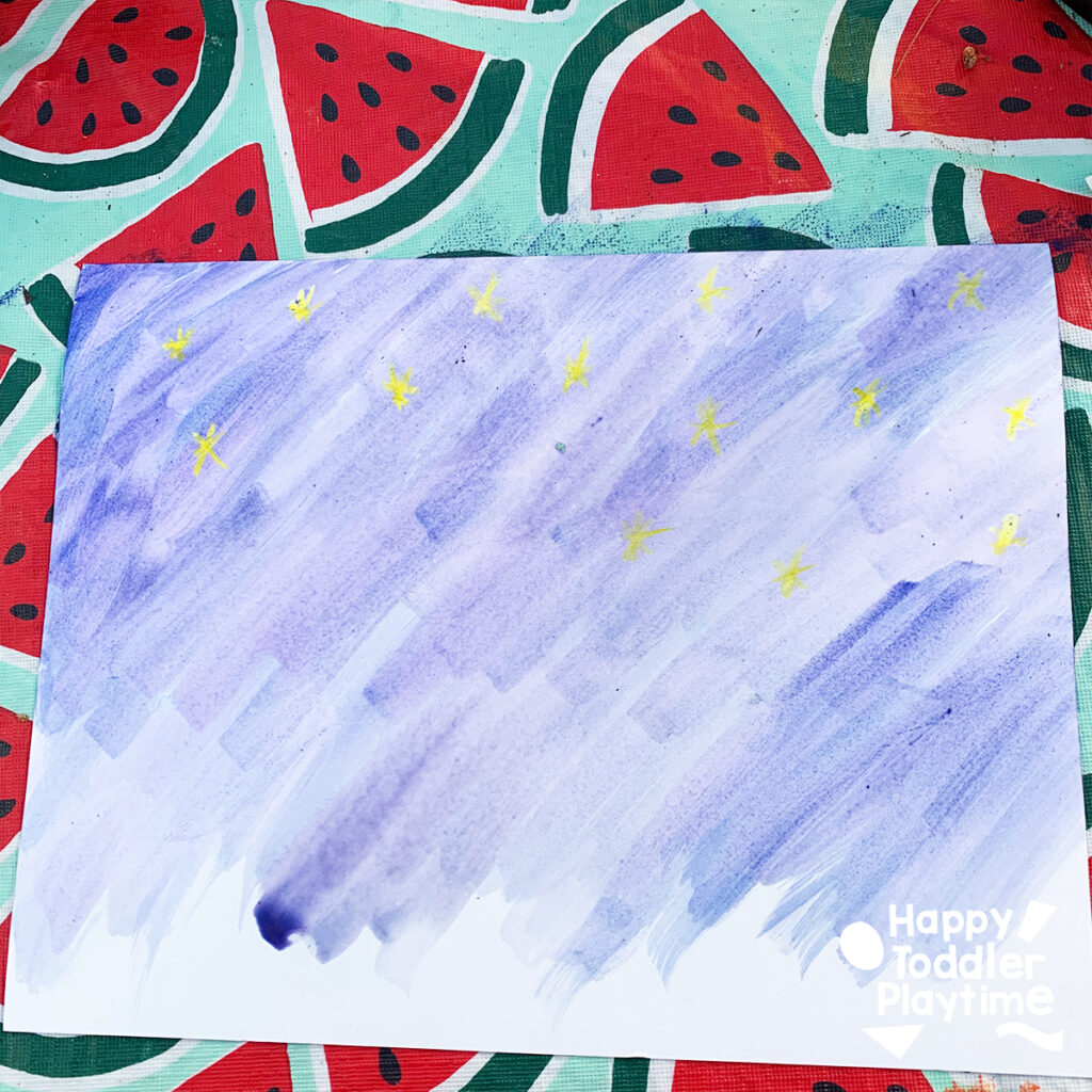 Tents By The Campfire: Easy Camping Craft For Kids - Happy Toddler Playtime