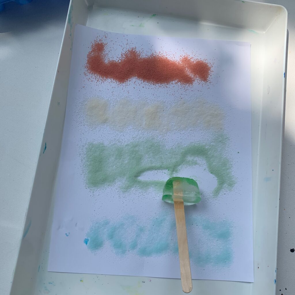 Jello Ice Painting: A Tasty Twist to Process Art Fun - Happy Toddler ...