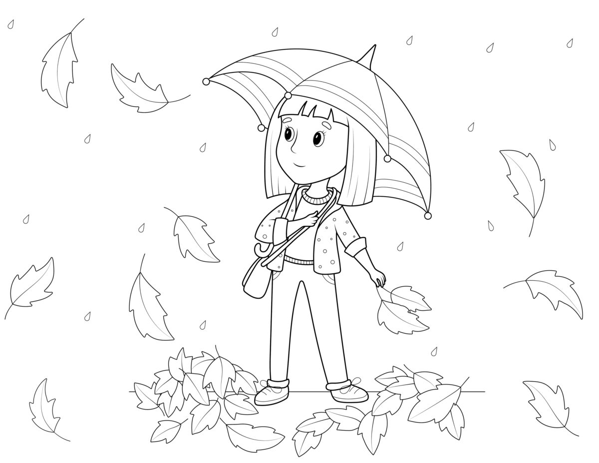 Fantastic Fall Coloring Pages for Kids - Happy Toddler Playtime