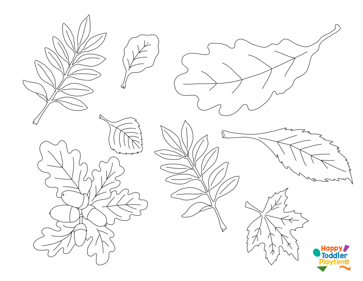 Fantastic Fall Coloring Pages for Kids - Happy Toddler Playtime
