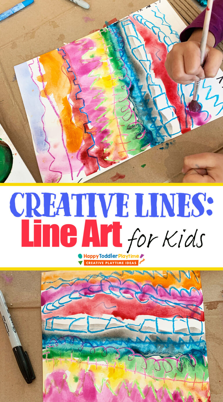 Creative Lines: Exploring Line Art for Kids - Happy Toddler Playtime