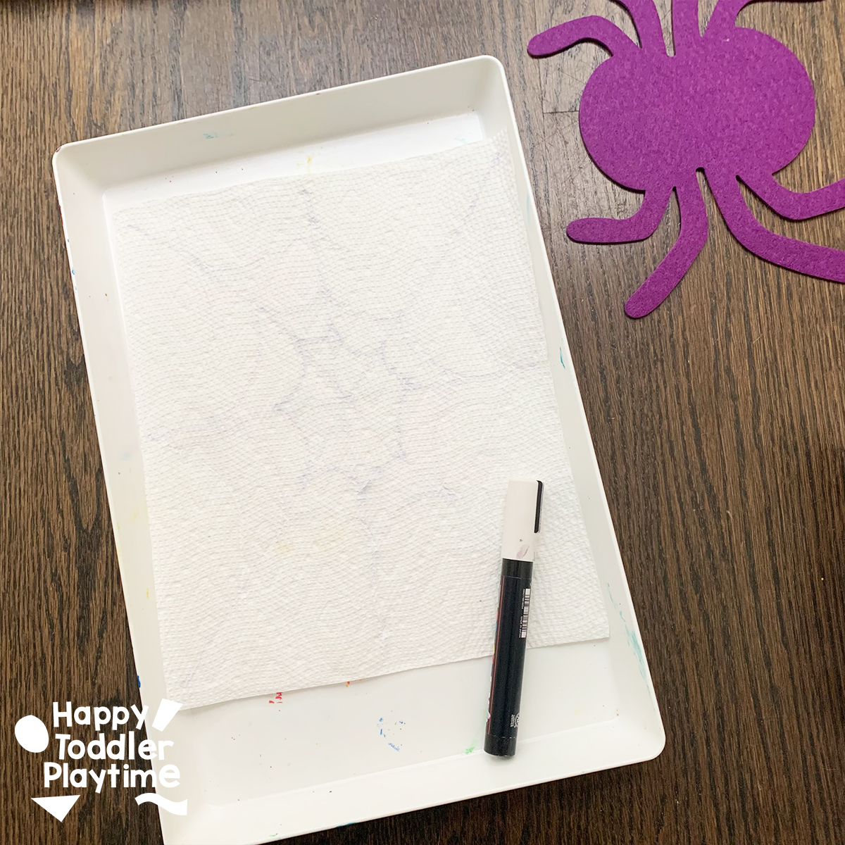 Secret Spider Web - Happy Toddler Playtime