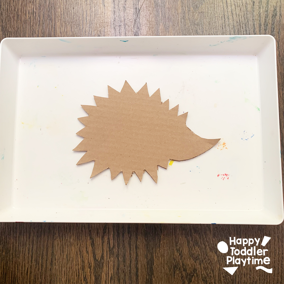 Hedgehog Counting Craft: A Fun Fall Activity - Happy Toddler Playtime