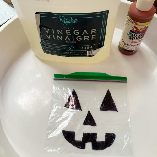 Exploding Pumpkin Baggie Science Experiment - Happy Toddler Playtime