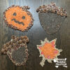 Bean Mosaic Fall Crafts - Happy Toddler Playtime