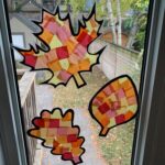 Leaf Suncatcher Craft - Happy Toddler Playtime