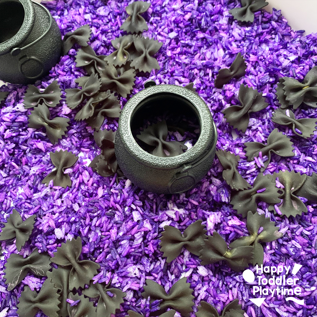 Bat Sensory Bin - Happy Toddler Playtime