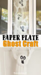 Paper Plate Ghost Craft - Happy Toddler Playtime