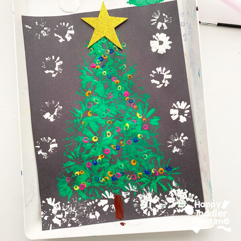 Festive & Fun Christmas Crafts for Kids - Happy Toddler Playtime