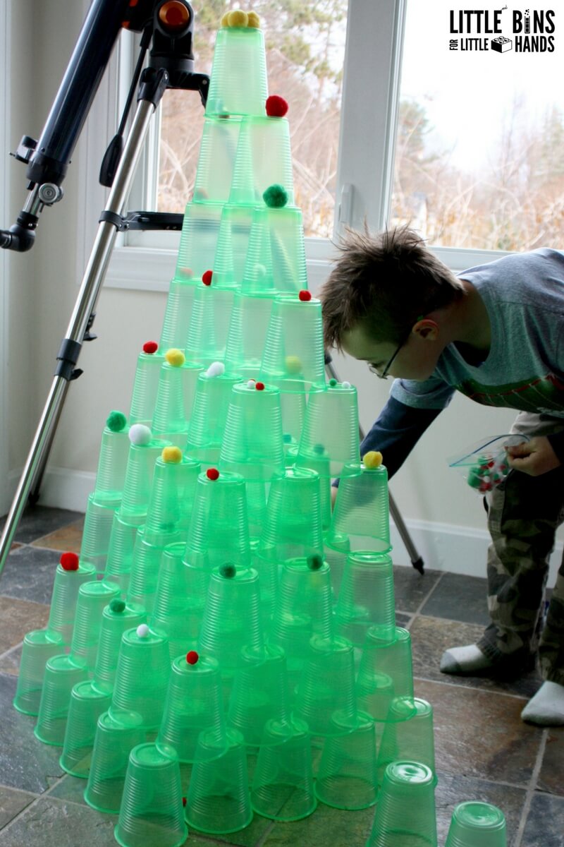 25+ Easy Christmas STEAM Activities for Kids - Happy Toddler Playtime