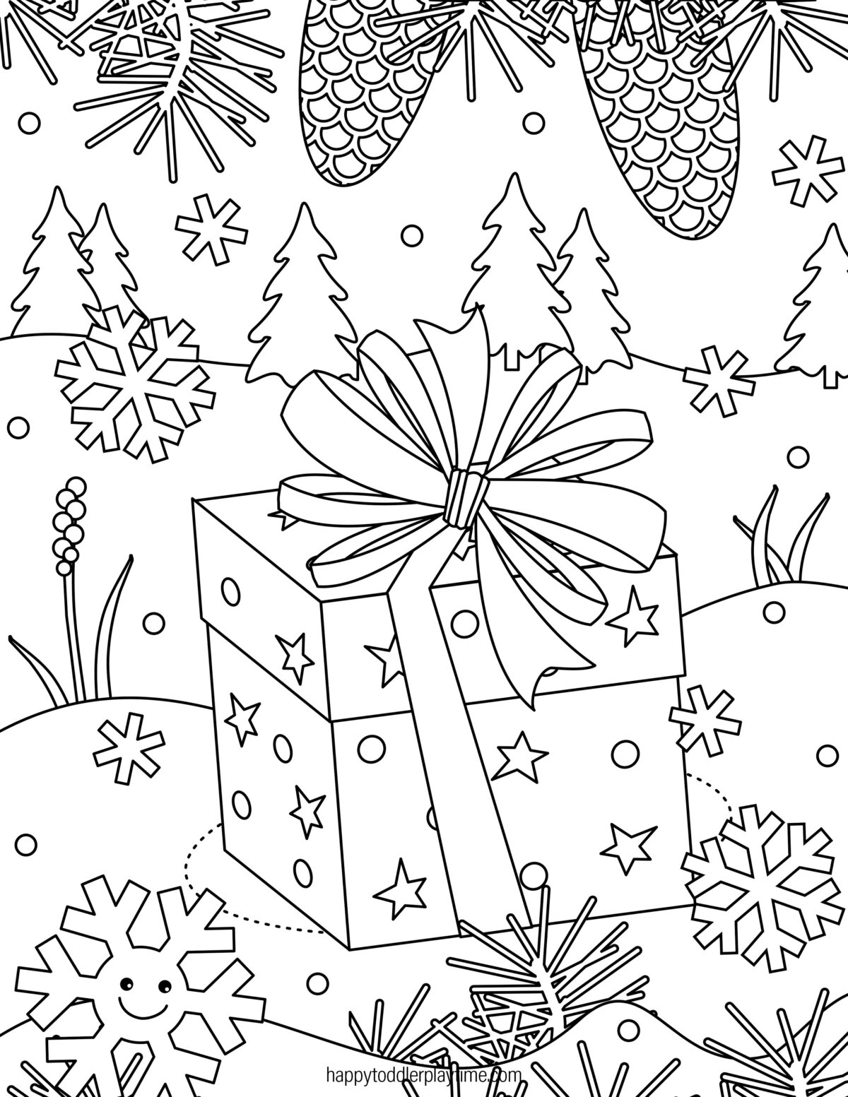 Free Printable Christmas Coloring Pages: Unleash the Joy of Colors ...