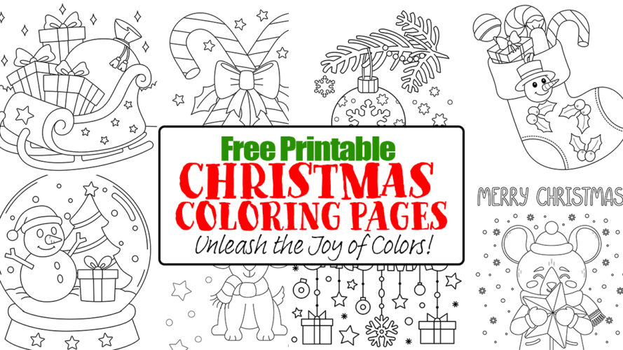 Free Printable Christmas Coloring Pages: Unleash the Joy of Colors ...