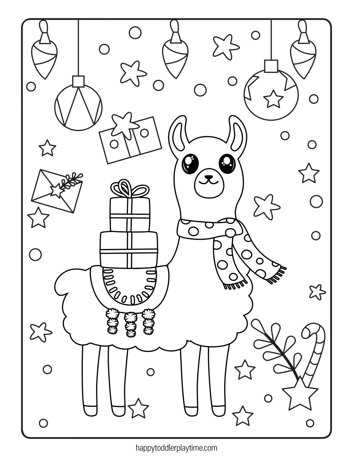 Free Printable Christmas Coloring Pages: Unleash the Joy of Colors ...