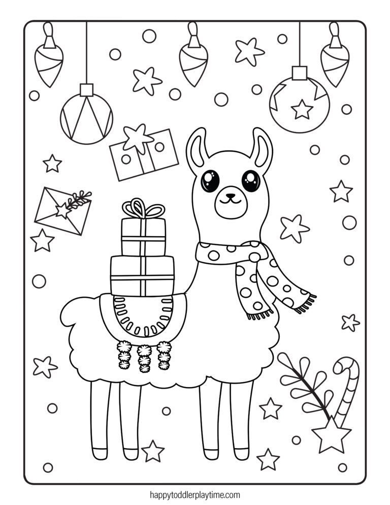 Free Printable Christmas Coloring Pages: Unleash the Joy of Colors ...