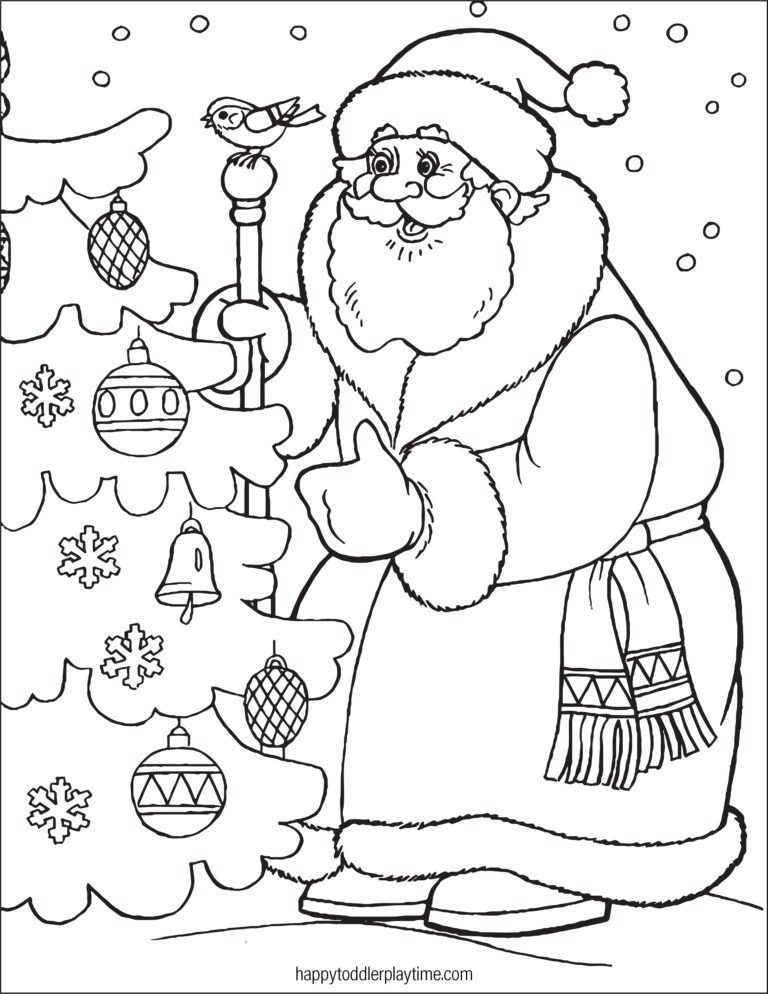 Free Printable Christmas Coloring Pages: Unleash the Joy of Colors ...