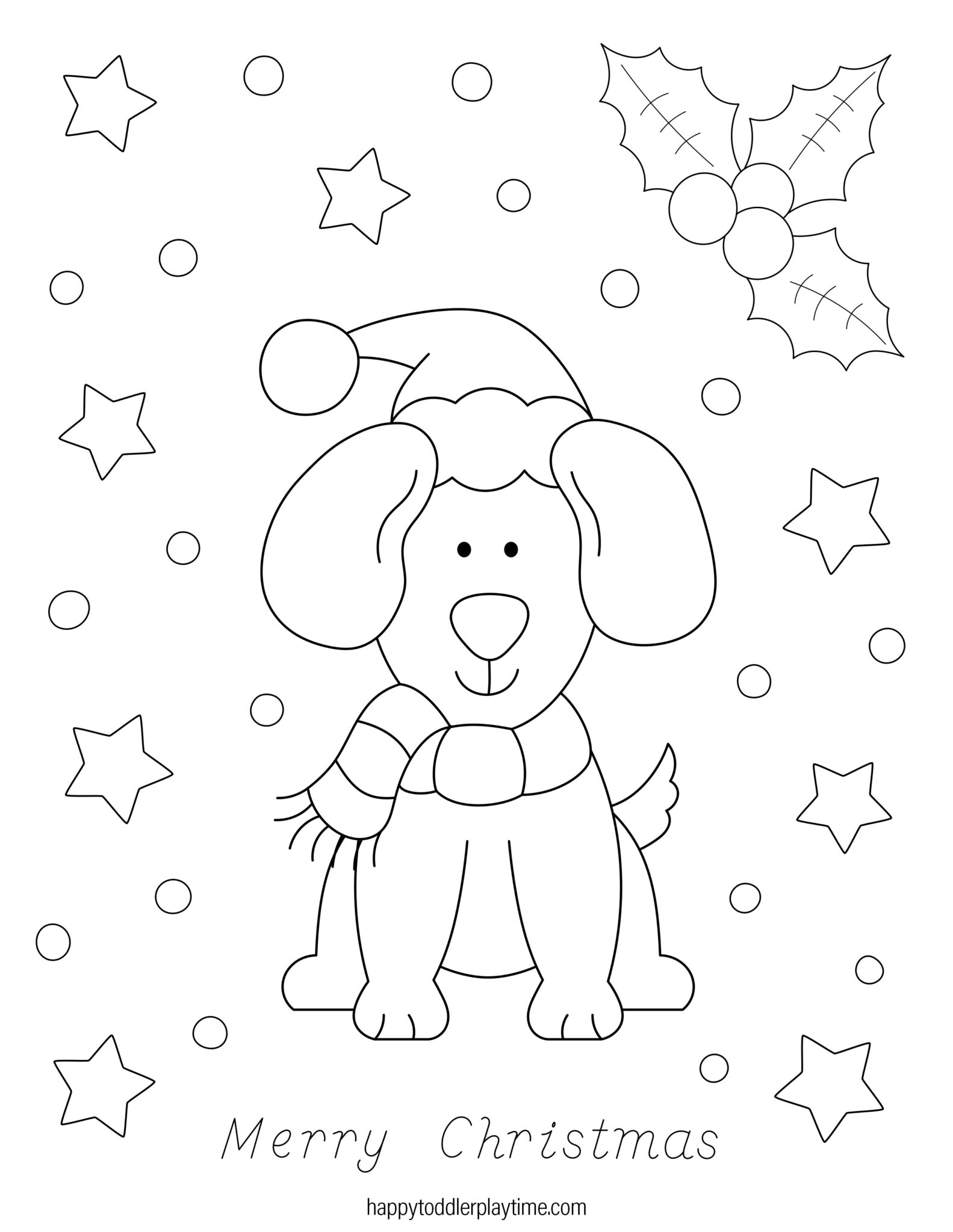 Free Printable Christmas Coloring Pages: Unleash the Joy of Colors ...
