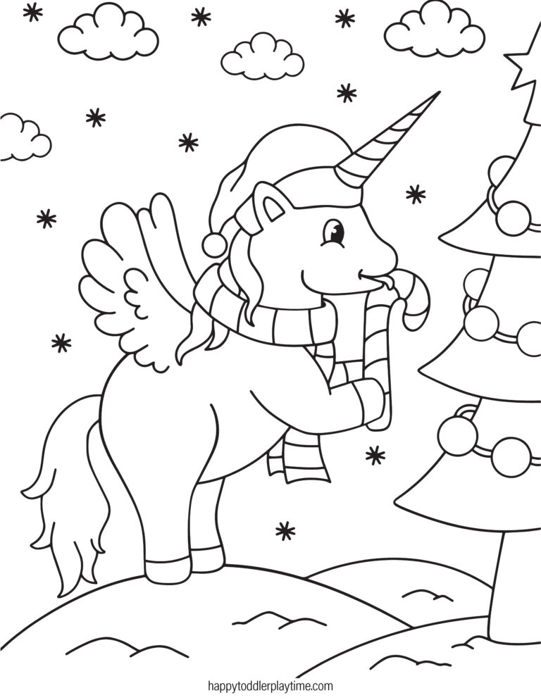 Free Printable Christmas Coloring Pages: Unleash the Joy of Colors ...