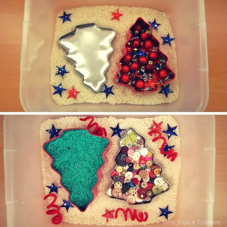 25+ Easy Christmas Sensory Bins for Kids - Happy Toddler Playtime