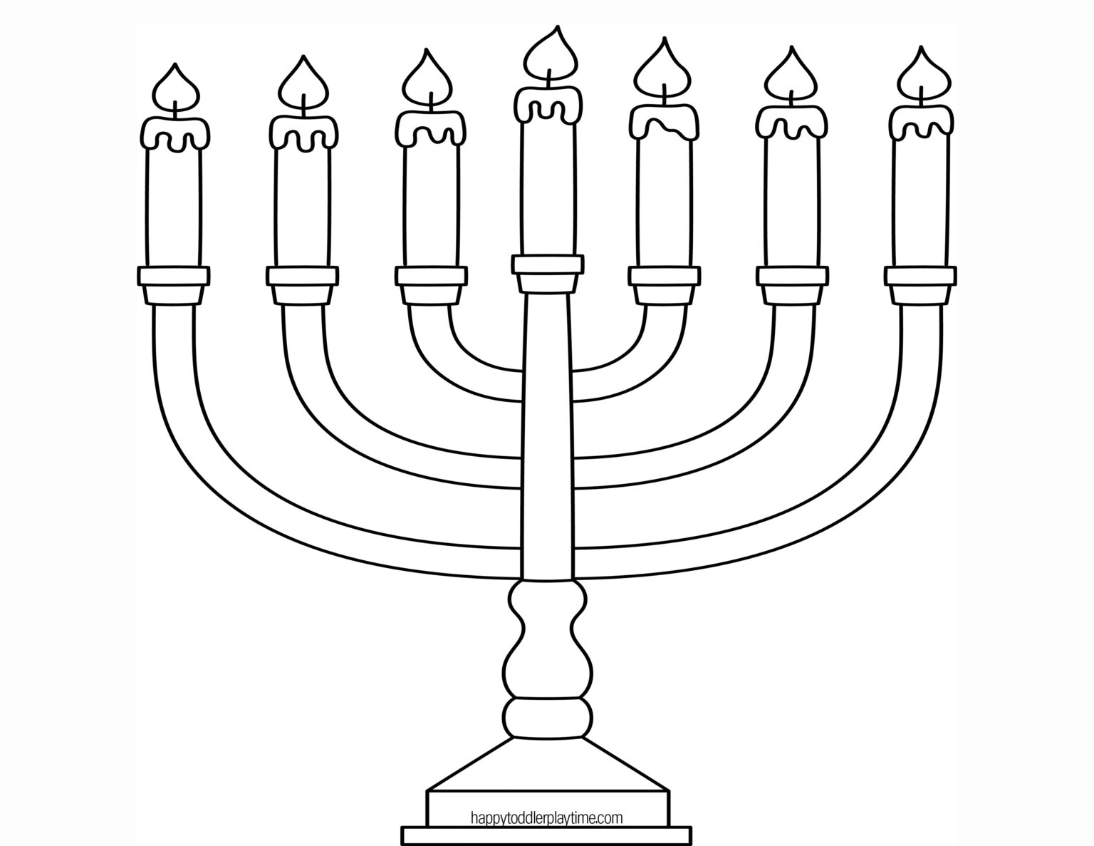 Free Printable Hanukkah Coloring Pages: A Festival of Lights and Colors ...