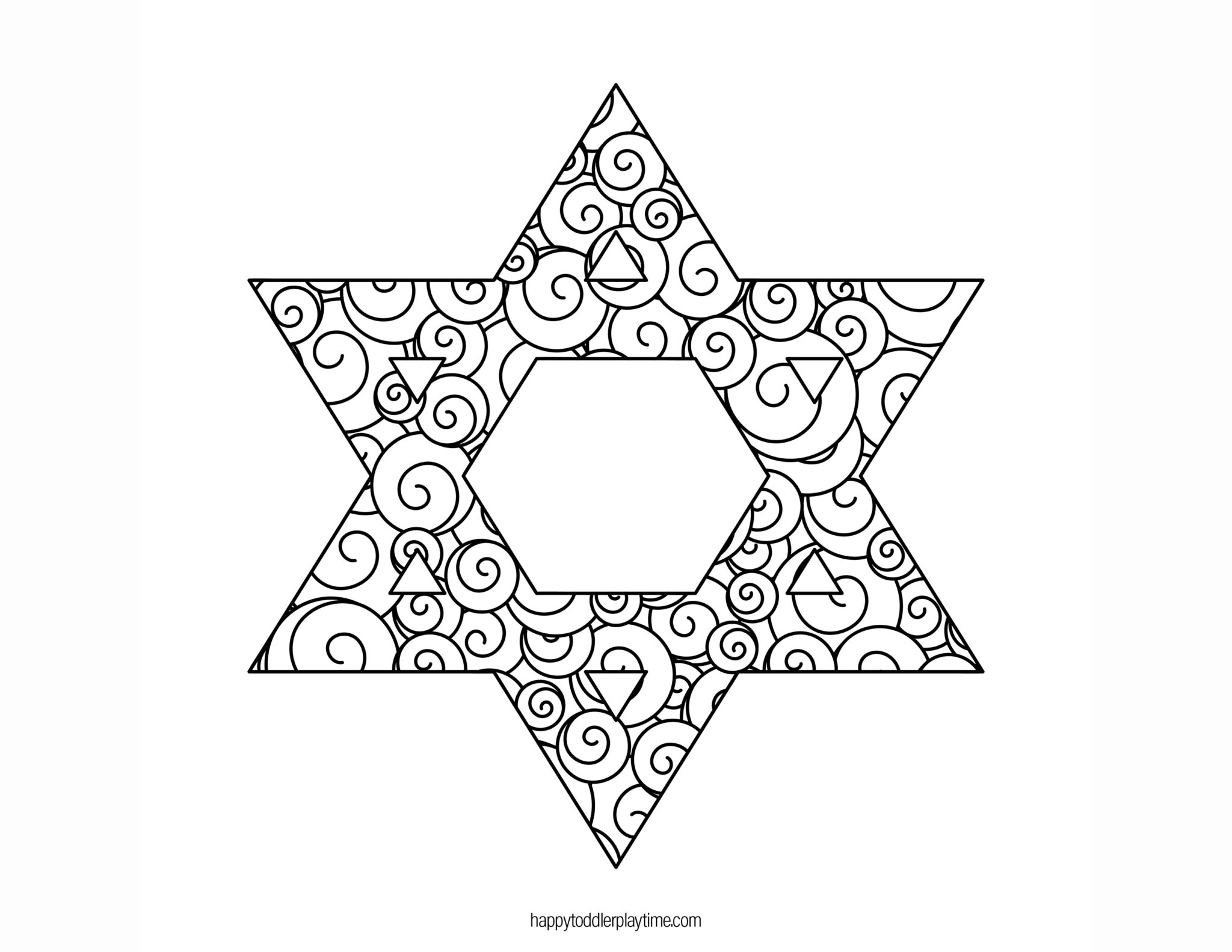 Free Printable Hanukkah Coloring Pages: A Festival of Lights and Colors ...