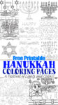 Free Printable Hanukkah Coloring Pages: A Festival of Lights and Colors ...