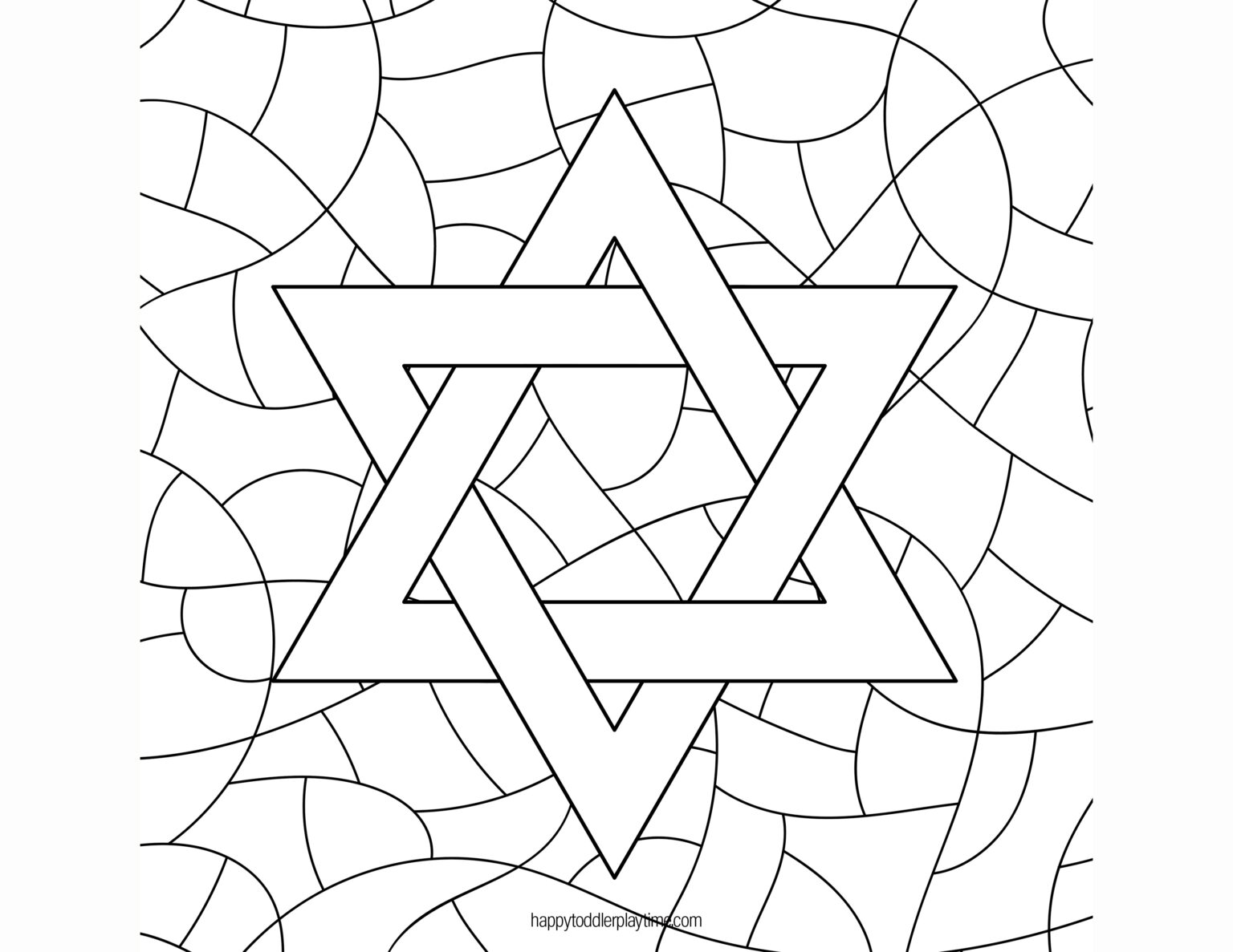Free Printable Hanukkah Coloring Pages: A Festival of Lights and Colors ...