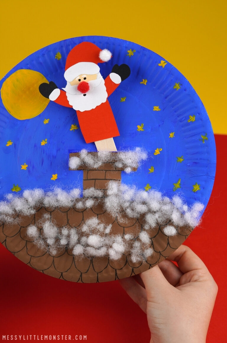 20+ Paper Plate Christmas Crafts for Kids - Happy Toddler Playtime
