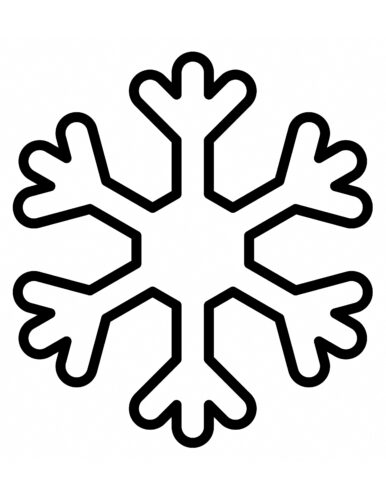 Cork Painted Snowflake Craft - Happy Toddler Playtime