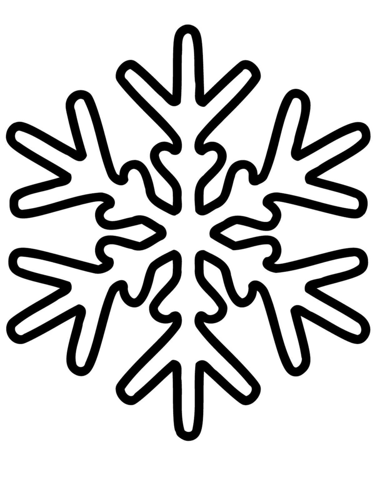 Cork Painted Snowflake Craft - Happy Toddler Playtime