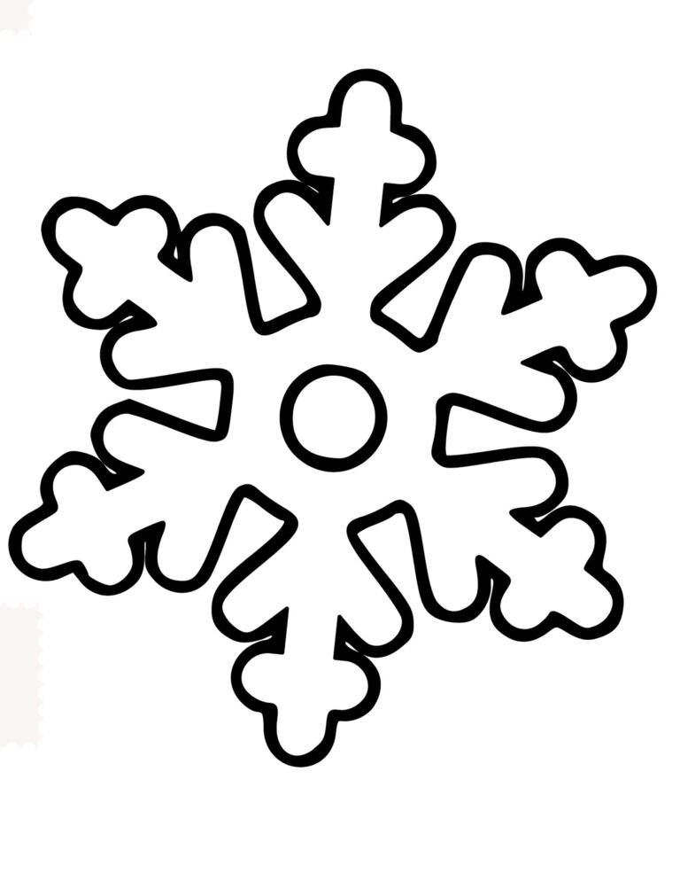 Cork Painted Snowflake Craft - Happy Toddler Playtime