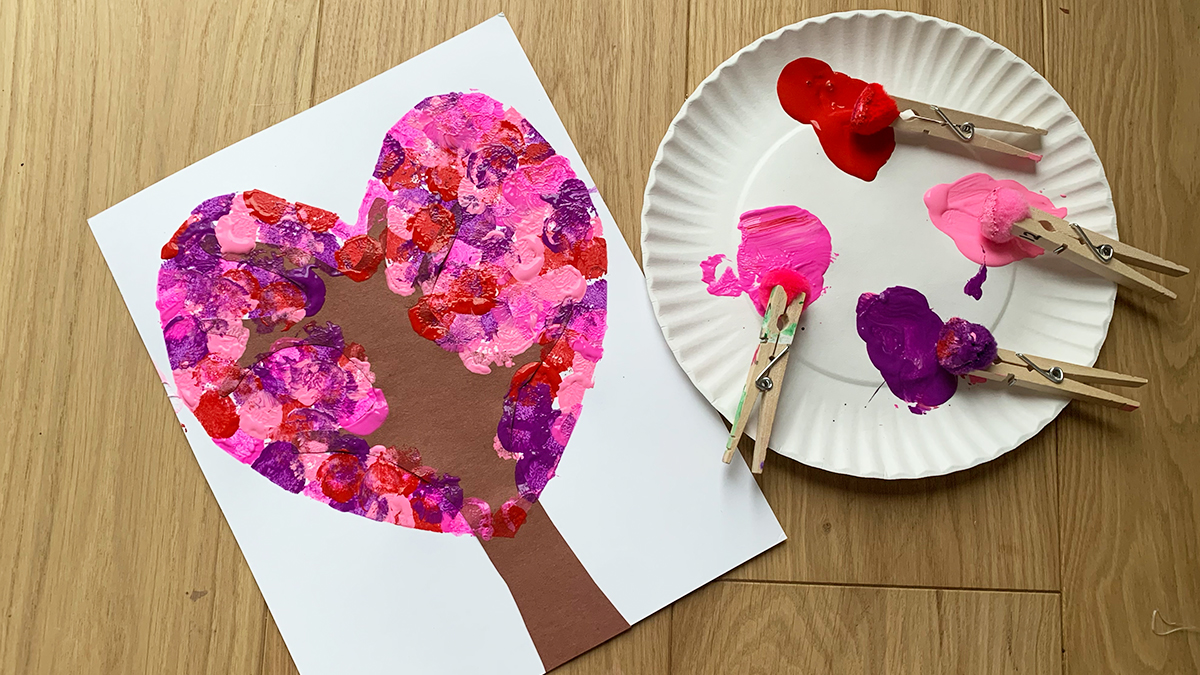Toddler Valentine Crafts